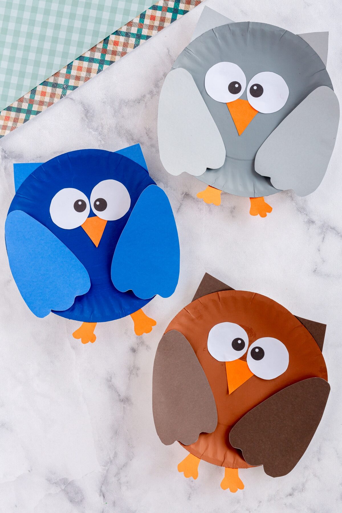 Paper Plate Owls – Made to be a Kid